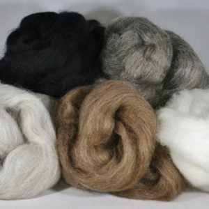 Needle Felting Wool Selection – Natural, undyed British breeds wool ...