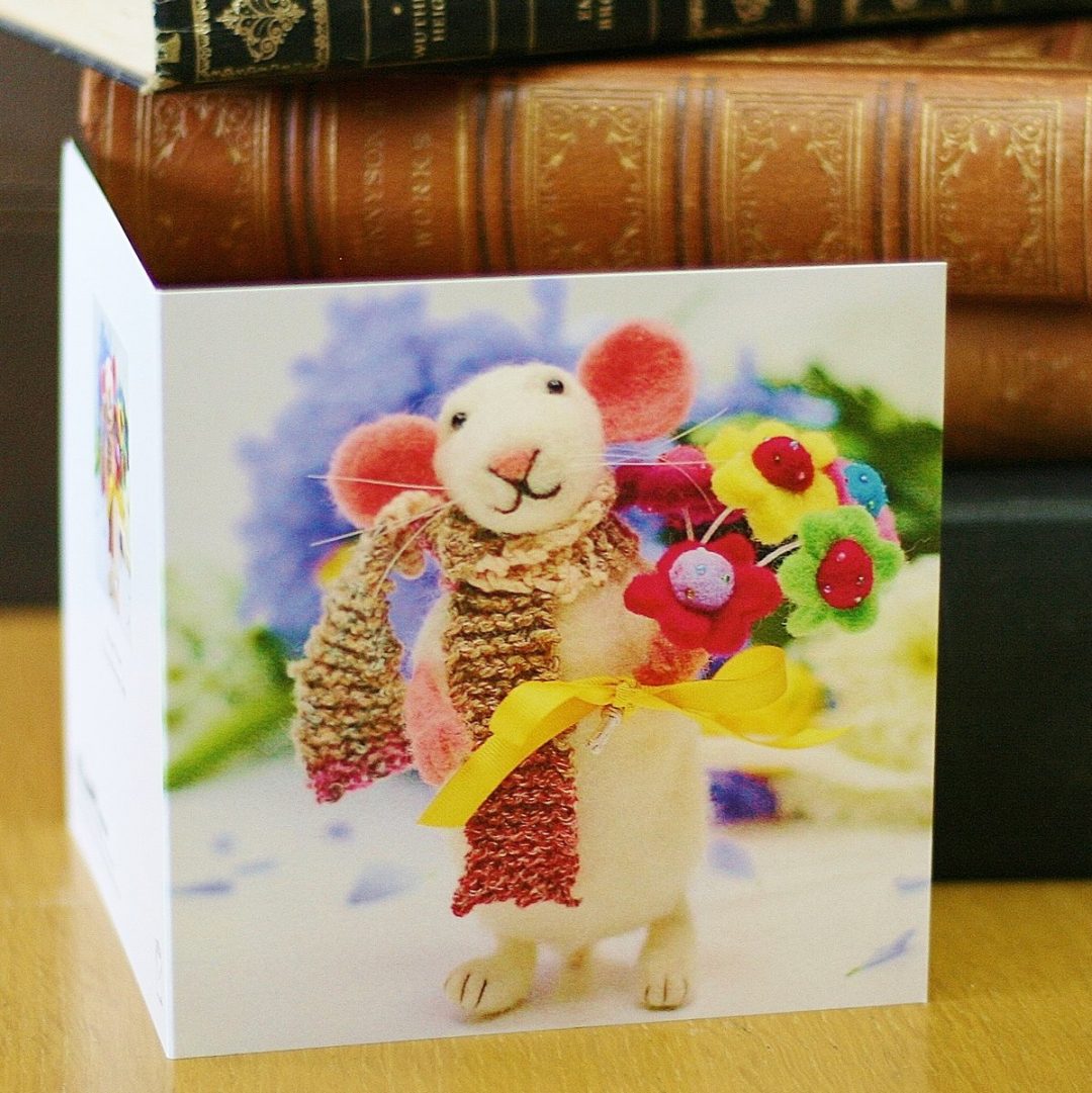 Blank Mouse Card | Lincolnshire Fenn Crafts