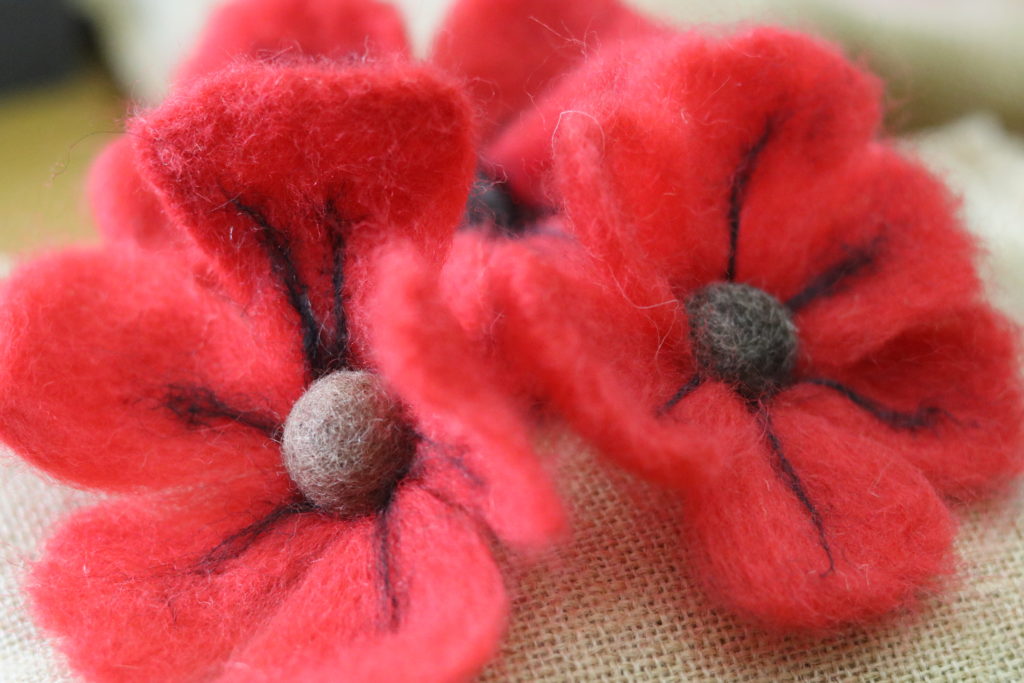 Flower needle felting pattern download for complete beginners ...
