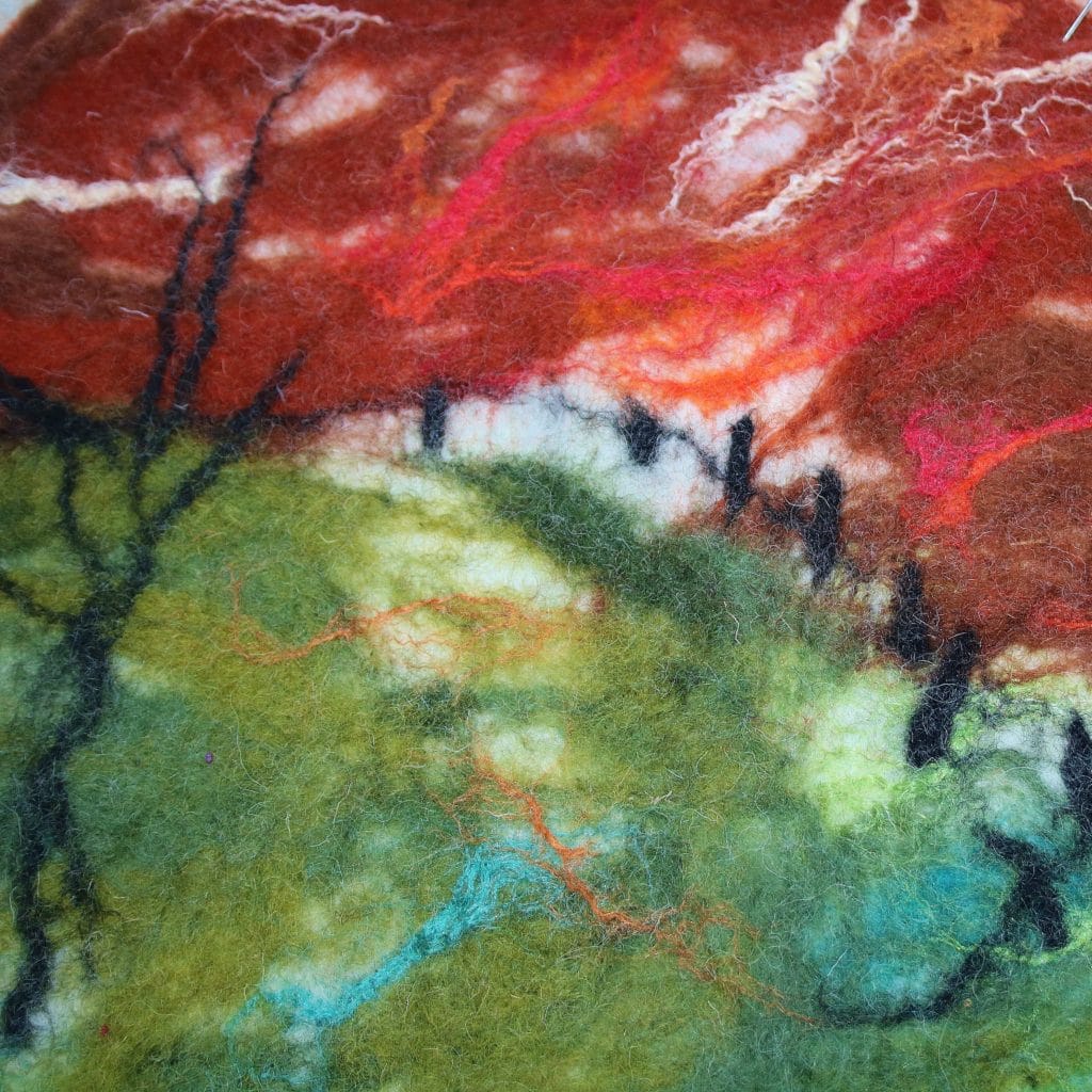 Wool pre-felt – Perfect base for needle felting and wet felting ...