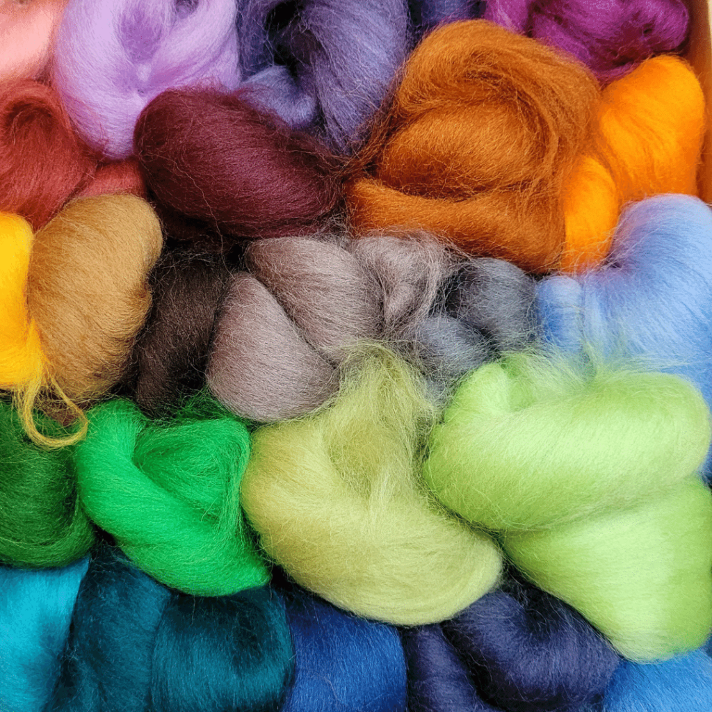 Bumper Pack Colour Palette – Wool Tops Plus Free Pattern and 25g wool ...
