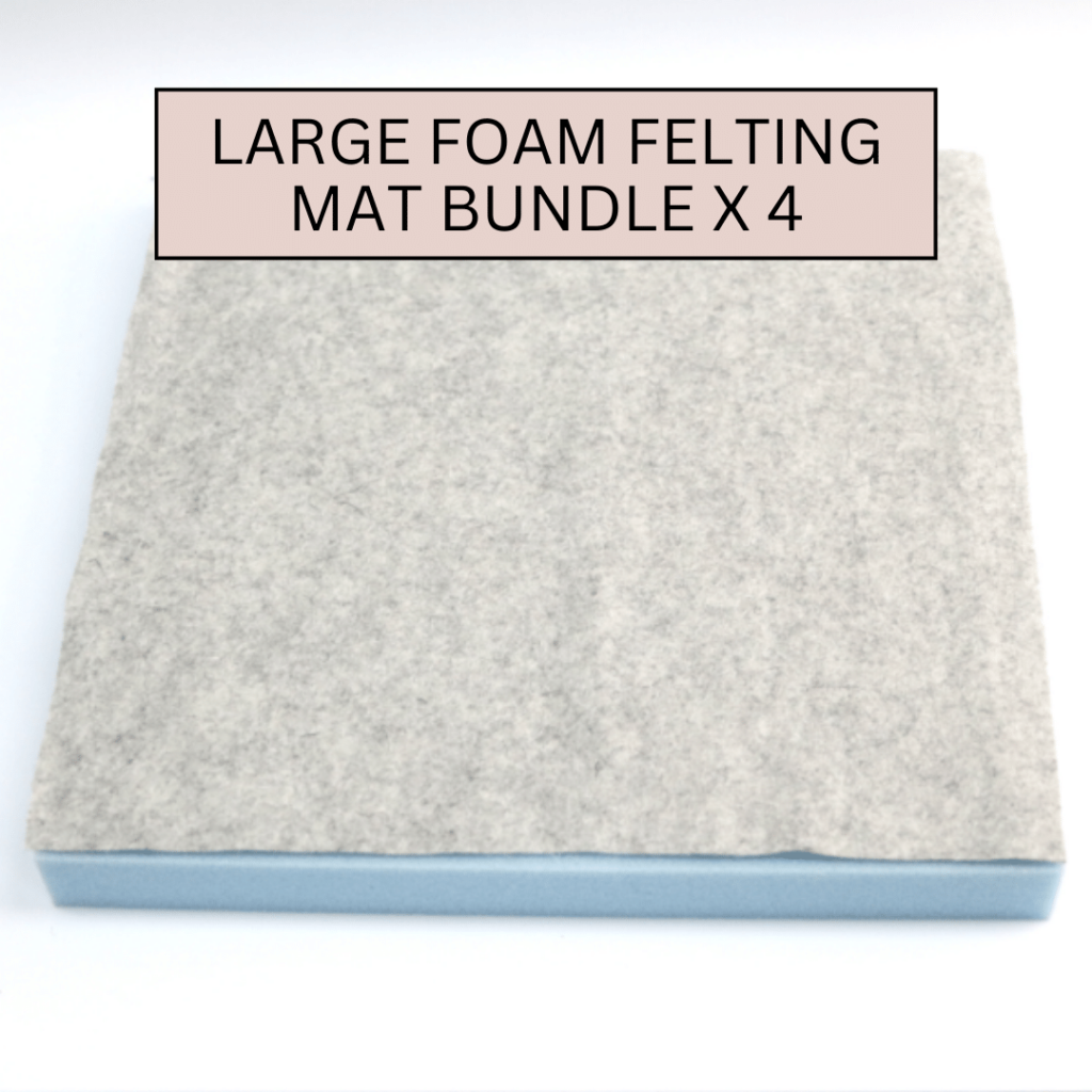 Large Foam Needle Felting Mats x 4 – For Larger Projects And Pictures ...
